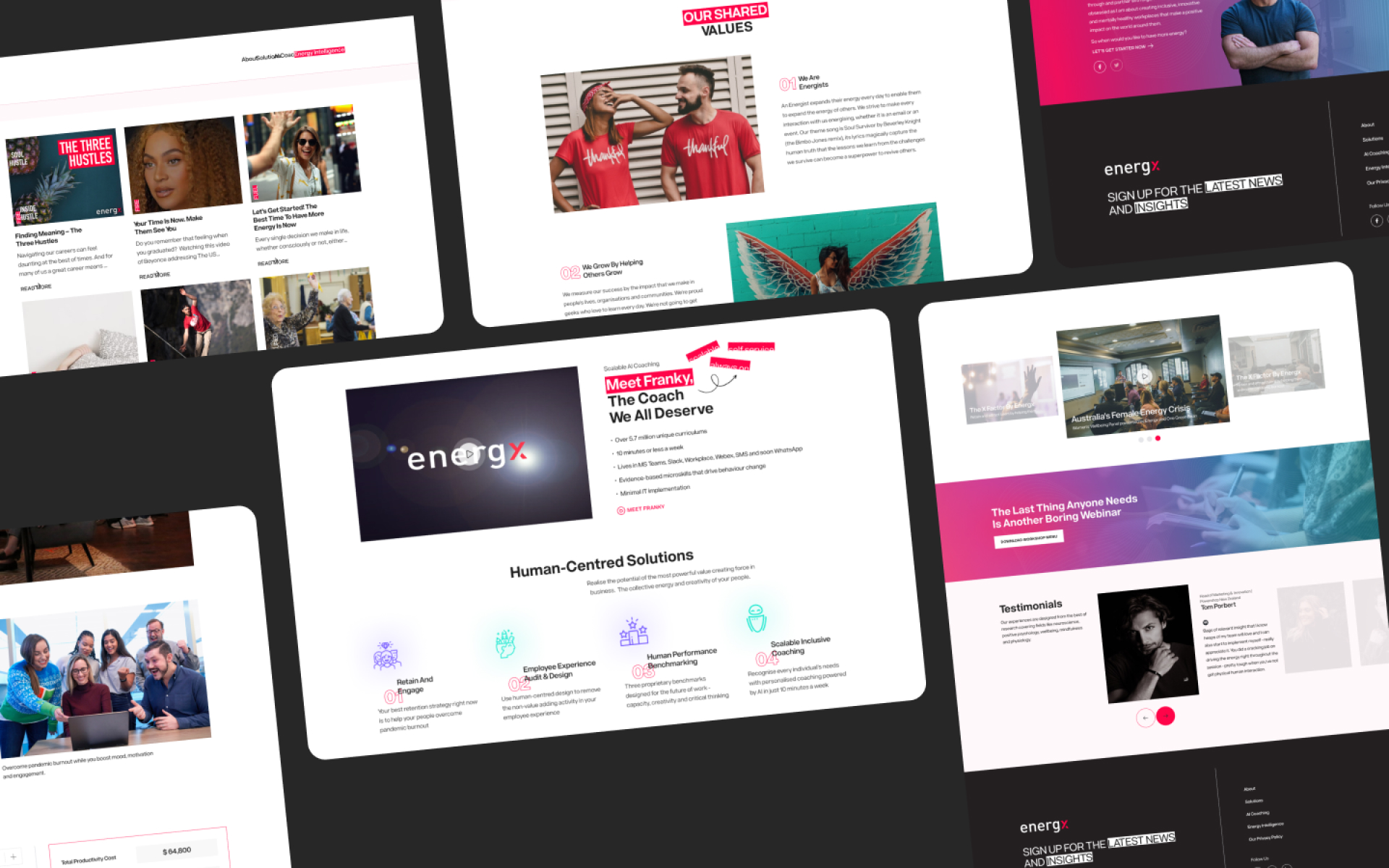 small business website examples - fitness & health